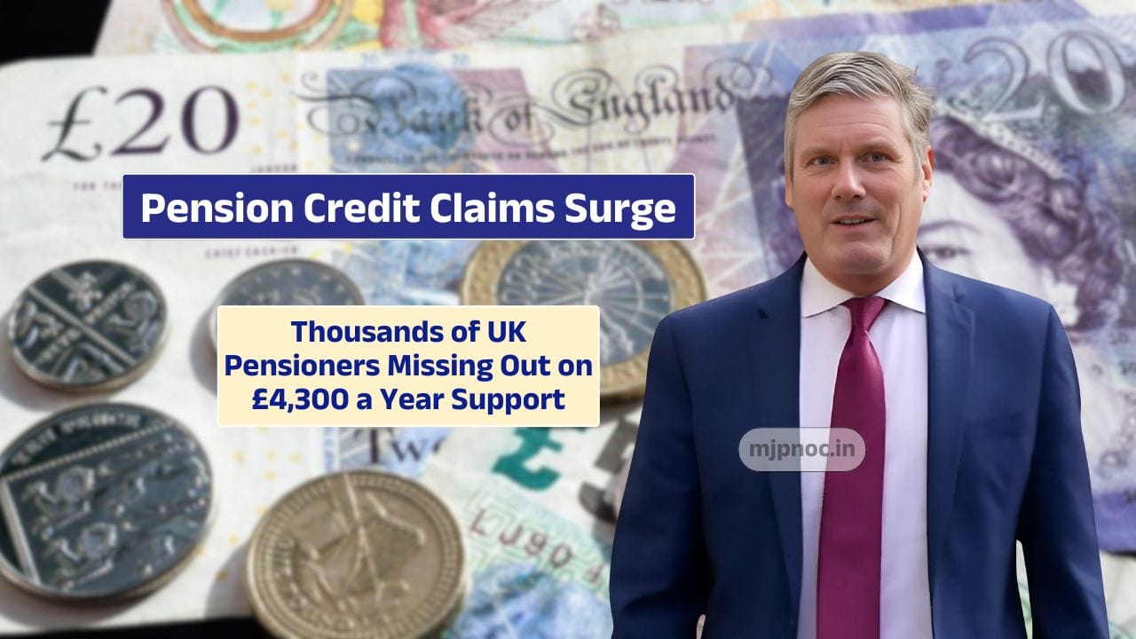 Pension Credit Claims Surge - Thousands of UK Pensioners Missing Out on ...